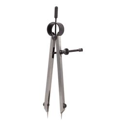 KS Tools Präzisions-Feder-Spitzzirkel mit auswechselbaren Spitzen, 240mm (300.0432)