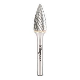 Klingspor HF 100 G Hartmetallfr&auml;ser, 12,7 x 25 x 6 mm Kreuzverzahnung (296086)
