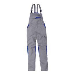 K&Uuml;BLER WORKWEAR K&uuml;bler IMAGE DRESS Latzhose mittelgrau/kbl.blau 98 ; K&uuml;bler Workwear (3347 3411-9546-98)