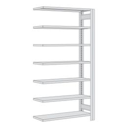 Regalwerk BERT Kanban-Regal Anbaufeld 2 Regale hintereinander HxBxT 2000 x 1005 x 60 (B3-82221-60)