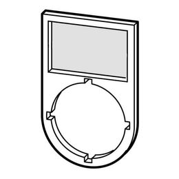 Eaton Tastenzusatzschildträger AUS M22S-ST-D5 (218299)