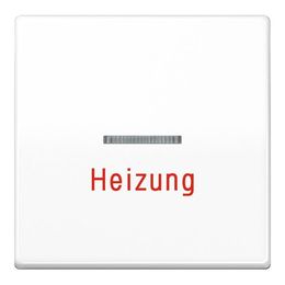 Jung Wippe Aufs.Heizung/Notsch. für beleuchtb.Taster AS 591 H WW (AS591HWW)
