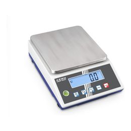 Kern Präzisionswaage PCB 6000-1+C kalibriert, Wägebereich 6000 g, Ablesbarkeit 0,1 g ; KERN & Sohn)