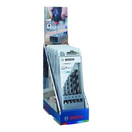 Bosch HSS PointTeQ Sechskantbohrer-Set in Theken-Display, 2–6 mm (2607002825)