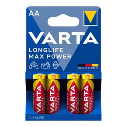 Varta Cons.Varta Longlife Max Power Mignon 1,5/Al-Mn 4706 Blister 4 (04706101404)