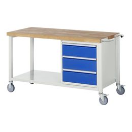 Rau Fahrbare Werkbank Modell 8157 BxTxH 1500x700x880mm (05-8157A6-157B4S.11)