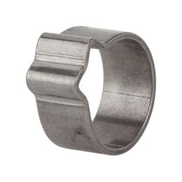 Riegler 1-Ohr-Schl.klemme Edelstahl (W4), Spannbereich 11 - 13 mm, 6,5 mm (156 E-ES)