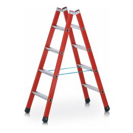 Zarges EFAmix B - Kst-Stufen-Stehleiter 2 x 4 Sprossen (41165)