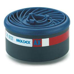 Moldex Gasfilter AX, für Serie 7000 + 9000, EasyLock® organische Gase (Siedepunkt <65°C) (9600)