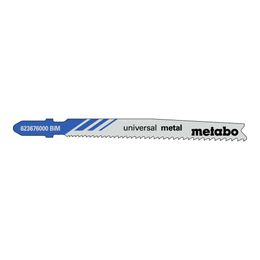 Metabo 5 Stichs&auml;gebl&auml;tter "universal metal" 74 mm, progressiv, BiM (623676000)