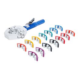 BGS-technic BGS Crimpzangen-Satz , hydraulisch , f&uuml;r Pressanschl&uuml;sse an Schlauchleitungen ; BGS technic (72093)