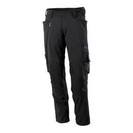 Mascot Hose mit Knietaschen Gr.76C42 schwarz aus Stretchstoff, 17179-311-09-76C42)