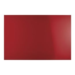 MAGNETOPLAN Design-Glasboard, magnetisch, 1500 x 1000 mm, intensiv-rot (13408006)