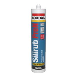 Soudal Neutralsilikon Silirub Pro N weiss 400 ml (121074)