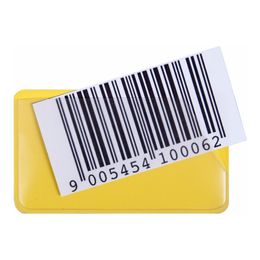 EICHNER Magnetische Einsteckhüllen 58 x 138 mm gelb (9218-04045)