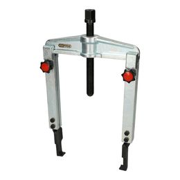 KS Tools Schnellspann-Universal-Abzieher 2-armig mit extrem schlanken und verlängerten Haken, 25-130mm, 200mm, 2,5t (620.0066)