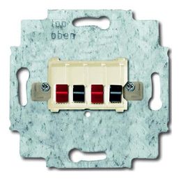BUSCH-JAEGER Lautsprecher-Anschlussdose 2fach, weiß 0248/02-101 (2CKA000230A0402)