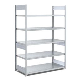 Bito Fachbodenregal / Archivregal zweiseitige Nutzung L1058xH1850xT624 mm, Grundfeld 100 kg (C1240-0001)