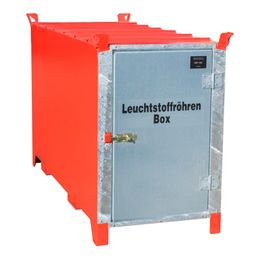 Bauer S&uuml;dlohn Leuchtstoffr&ouml;hren-Box SL 150, lackiert, Feuerrot (4422-01-0000-3000)