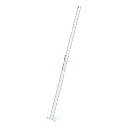 MUNK Aluminium-Seilzugleiter 2-teilig nivello®-Traverse 2 x 24 Sprossen (021324)