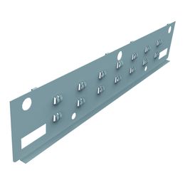 STIER Schubladeneinteilung Seitenfachschienen BLH 100/125 mm Innenma&szlig; 800x450 mm (904142)