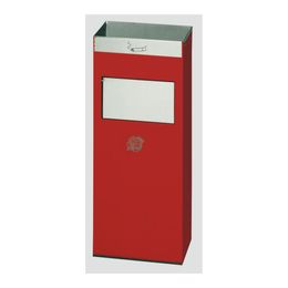 Var Abfallsammler/Ascher H 77 rot 2 l/21 l (1342)