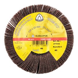Klingspor WSM 617 Schleifmopräder LS 309 X, 115 x 20 mm Korn 60 Gewinde M 14 (277015)