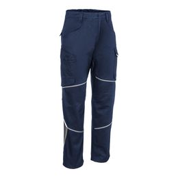 KÜBLER WORKWEAR Kübler Damenhose ICONIQ dunkelblau/anthrazit Form 2540 Größe 40 ; Kübler Workwear (2540 5336-4897-40)