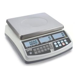 Kern Zählwaage CPB 30K0.5N+C kalibriert, Wägebereich 30 kg, Ablesbarkeit 0,5 g ; KERN & Sohn)
