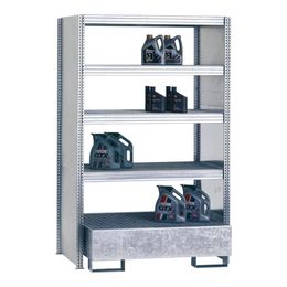 Regalwerk BERT Umweltregal Grundfeld mm HxBxT 2000x1285x600mm (B3-66312-60)