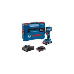Bosch Akku-Schlagbohrschraube GSB 18V-45, 2 Akku 2,0Ah, GAL 18V-20 in L-Boxx (06019K3303)