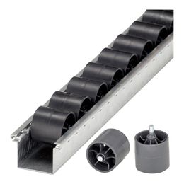 Bito Rollenleiste SDS / ESD-R&ouml;llchen mit Stahlachse L2000 mm (27722)