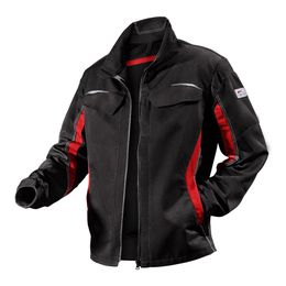 KÜBLER WORKWEAR Kübler Pulsschlag Jacke 1324 schwarz/mittelrot Größe 46 ; Kübler Workwear (13245353-9955-46)