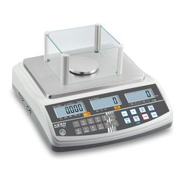 Kern Z&auml;hlwaage CFS 300-3+C kalibriert, W&auml;gebereich 300 g, Ablesbarkeit 0,001 g ; KERN & Sohn)