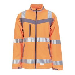 Planam Warnschutz-Softshell-Jacke Plaline, Größe L (5660 GR. L)