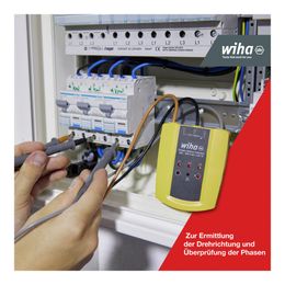 wiha Durchgangsprüfer bis 400 V AC, CAT II inkl. 2x AAA-Batterien (45222)