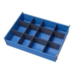 Rau Schubladen-Einteilungs-Set BxTxH 70x430x105/130 3 + 2 Rasterleisten (09-450-2)