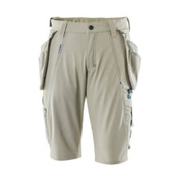Mascot Shorts mit abnehmbaren H&auml;ngetaschen Handwerkershorts Gr&ouml;&szlig;e C45, hellkhaki (17149-311-55-C45)
