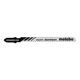 Metabo 5 Stichs&auml;gebl&auml;tter "expert aluminium" 74/ 3,0 mm, HSS (623648000)