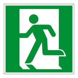 EICHNER Fluchtwegsschild Fluchtweg - Notausgang 20 x 20 cm (9225-14071-020)