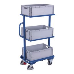 VARIOfit Beistellwagen mit 3 Kunststoffkästen ; Cordes (sw-400.804)