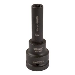 KS Tools 1" Kraft-Bit-Stecknuss E-TX, lang, E24 (450.0484)