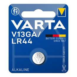 Varta Batterie Electronics, 1,5V/138mAh/Al-Mn, V 13 GA, Blister 1 Stück (04276101401)