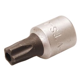 BGS-technic BGS Bit-Einsatz Antrieb Innenvierkant 6,3 mm (1/4") TS-Profil (für Torx Plus) mit Bohrung TS40 ; BGS technic (2355-TS40)