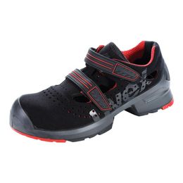 Uvex Sandale schwarz/rot Uvex 1 x-tended support, S1P, EU-Schuhgröße: 45 (8536245)