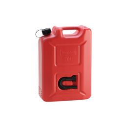 Hünersdorff Hünersdorff Kraftstoff-Kanister PROFI (UN) 20 L rot,UN-Zulassung,HDPE,schwarzes Zubehör (802060)