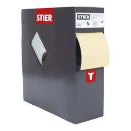STIER Schleifpapier auf Schaumunterlage P800 115 x 92mm 25m (907079)