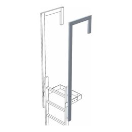 Zarges Ausstiegsholm abgewinkelt verz. (43049)