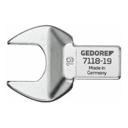 Gedore 7118-27 Einsteckmaulschlüssel SE 14x18 27 mm (7690960)