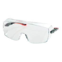 HOLEX Überbrille CLEAR | für Augenschutz bei Staub und Spänen, 096810 CLEAR)
